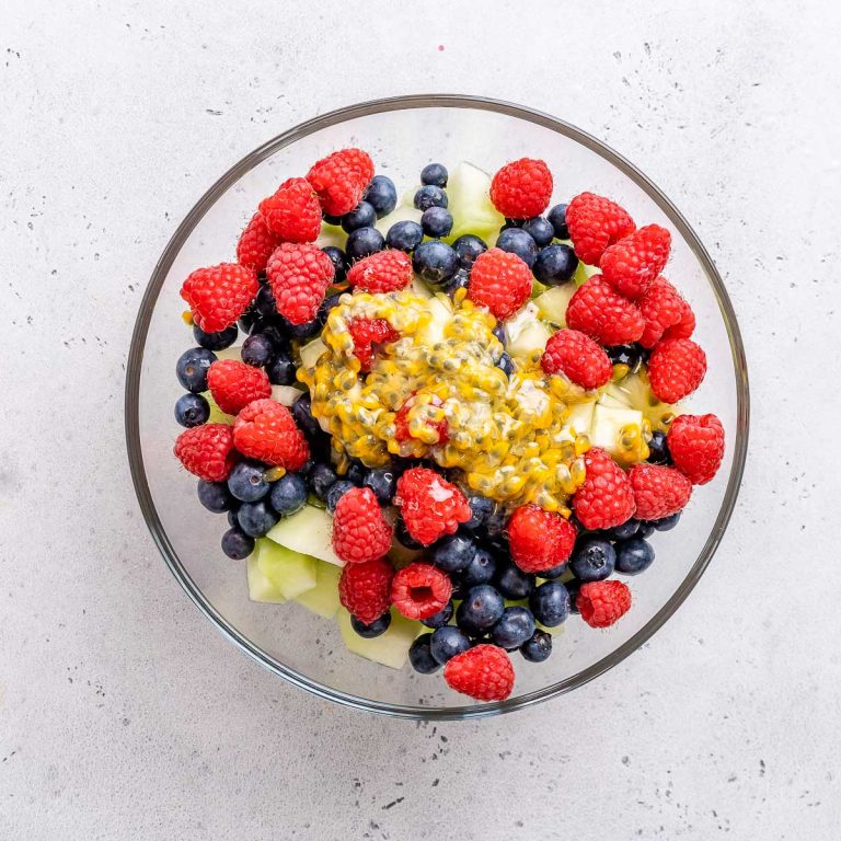 Fresh n’ Zesty Fruit Salad | Clean Food Crush
