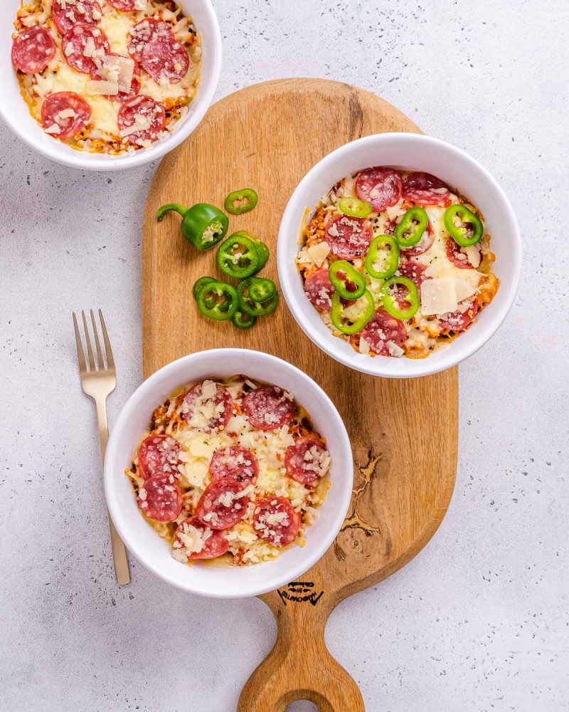 Protein Packed Supreme Pizza Bowls | Clean Food Crush