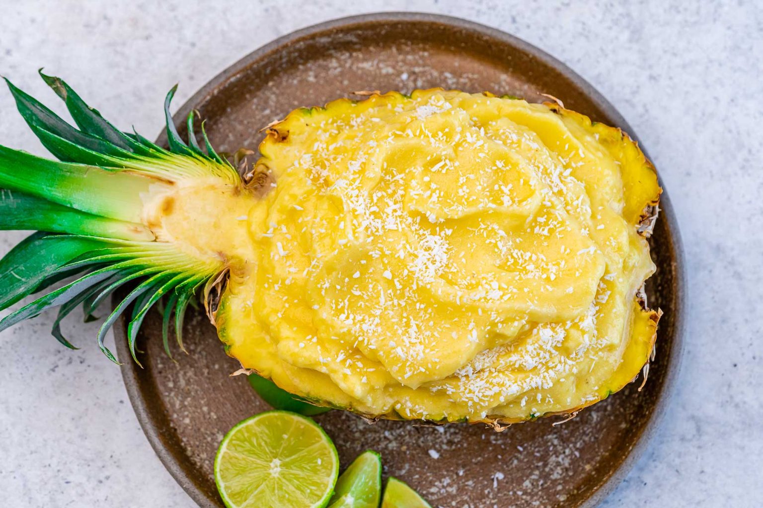 Super Simple Pineapple Soft Serve | Clean Food Crush