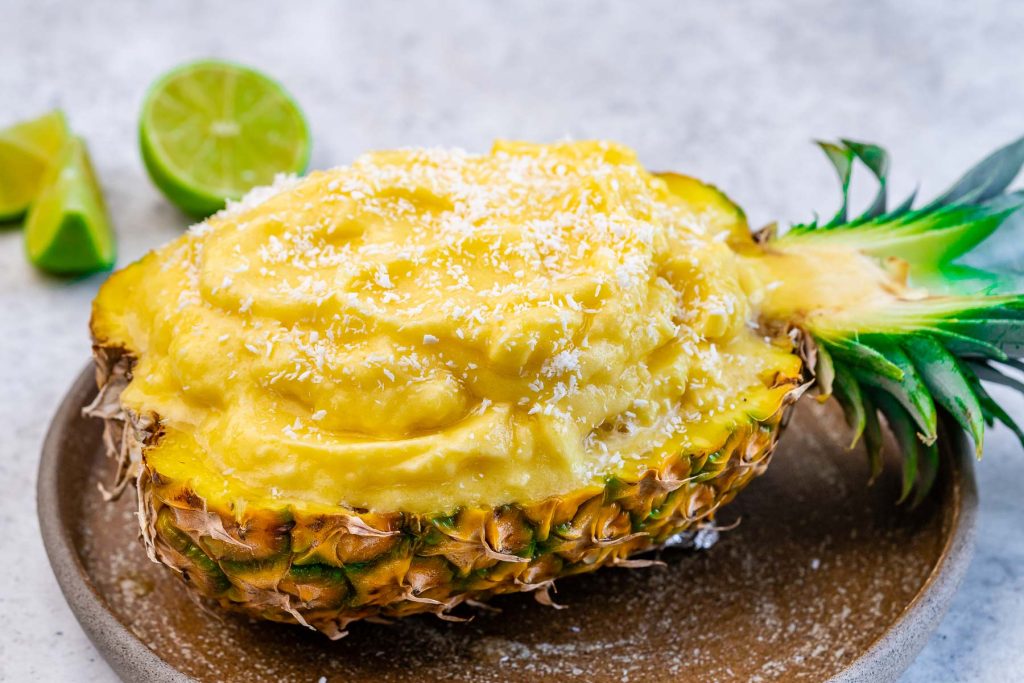 Super Simple Pineapple Soft Serve | Clean Food Crush