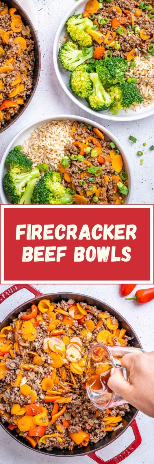Firecracker Beef Bowls | Clean Food Crush