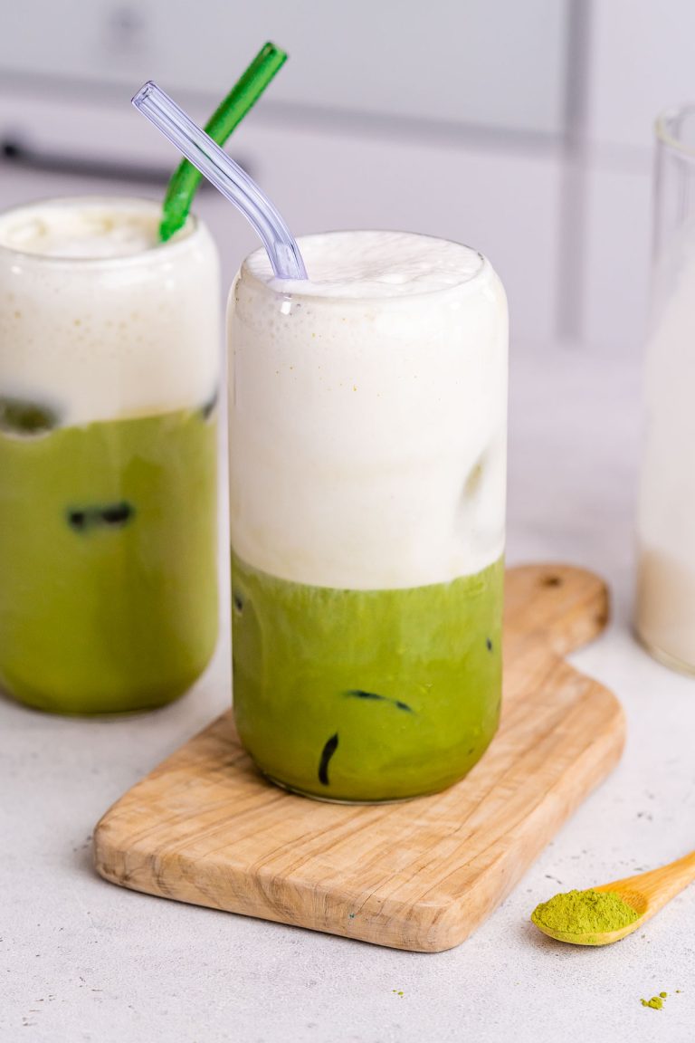 Energizing Icy-Cold Matcha Latte | Clean Food Crush