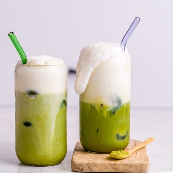 Energizing Icy-Cold Matcha Latte | Clean Food Crush