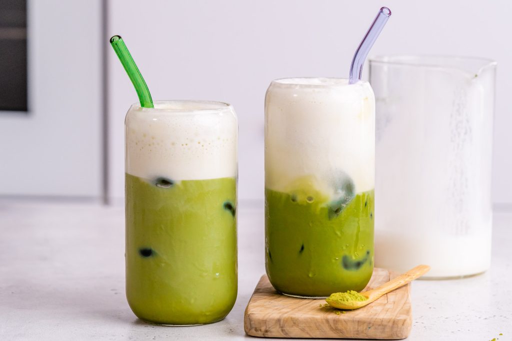 Energizing Icy-Cold Matcha Latte | Clean Food Crush