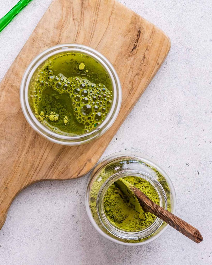 Energizing Icy-Cold Matcha Latte | Clean Food Crush