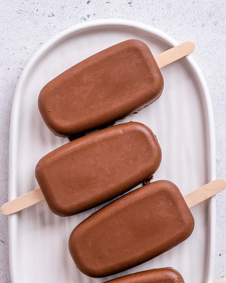 Decadent Frozen Chocolate Pops | Clean Food Crush