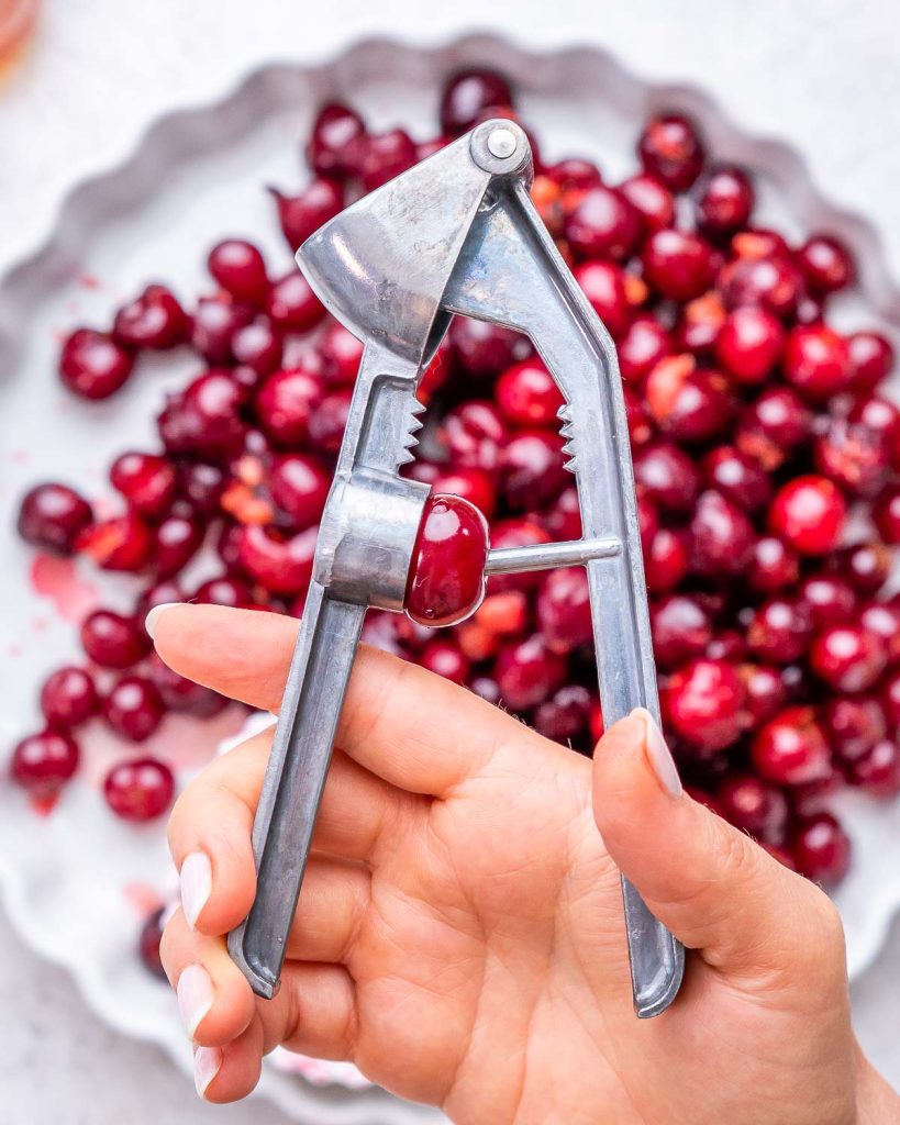 Easy Cherry Crumble 🍒 | Clean Food Crush
