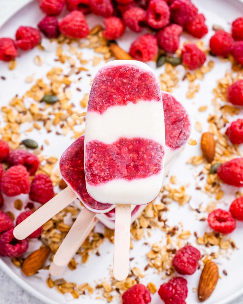 Breakfast Froyo Pops | Clean Food Crush