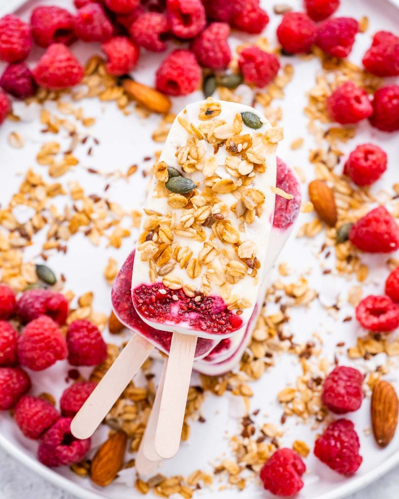 Breakfast Froyo Pops | Clean Food Crush