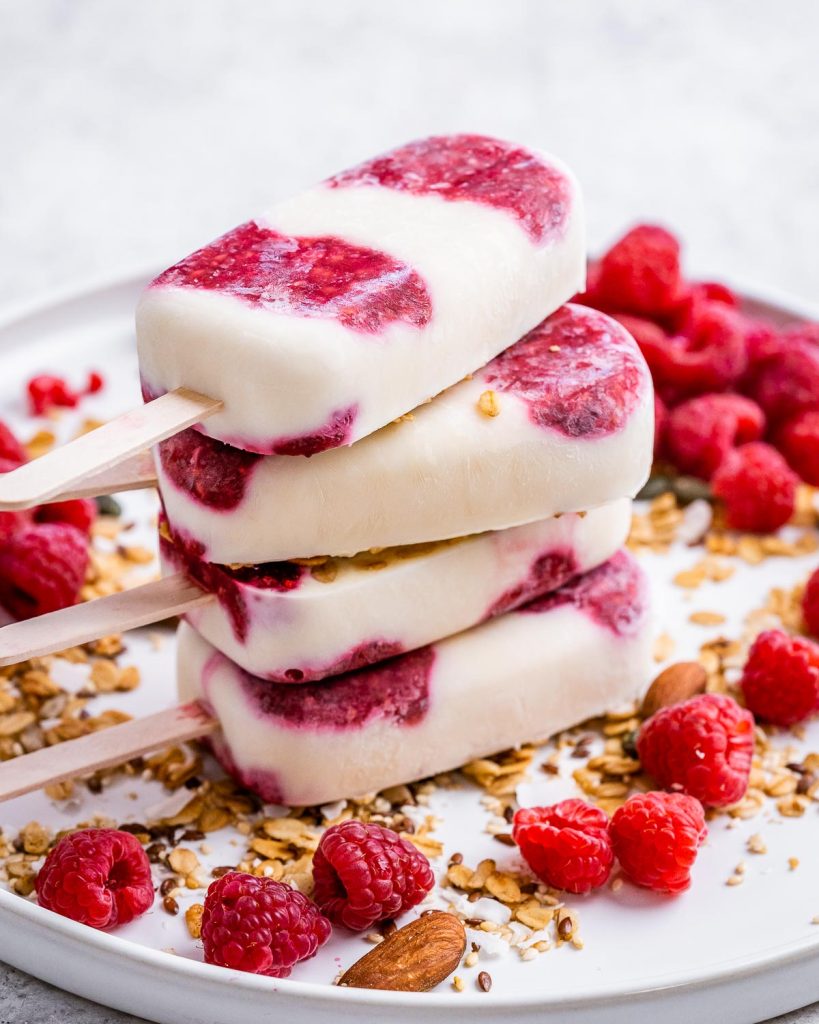 Breakfast Froyo Pops | Clean Food Crush