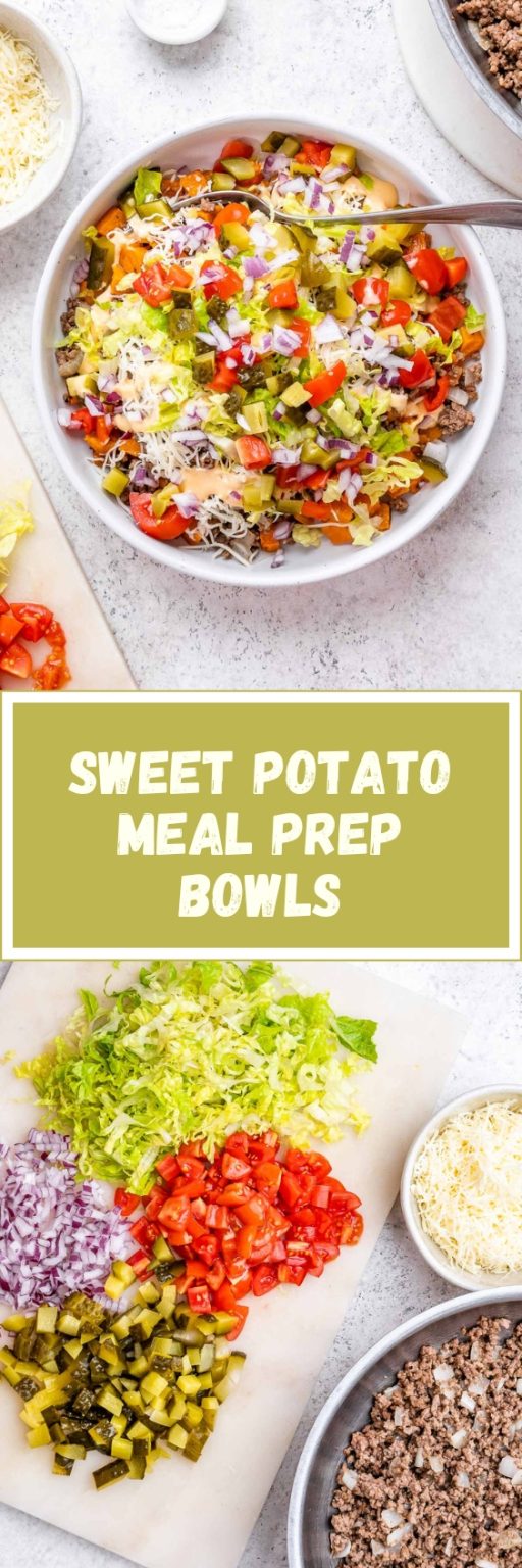 Sweet Potato Meal Prep Bowls | Clean Food Crush