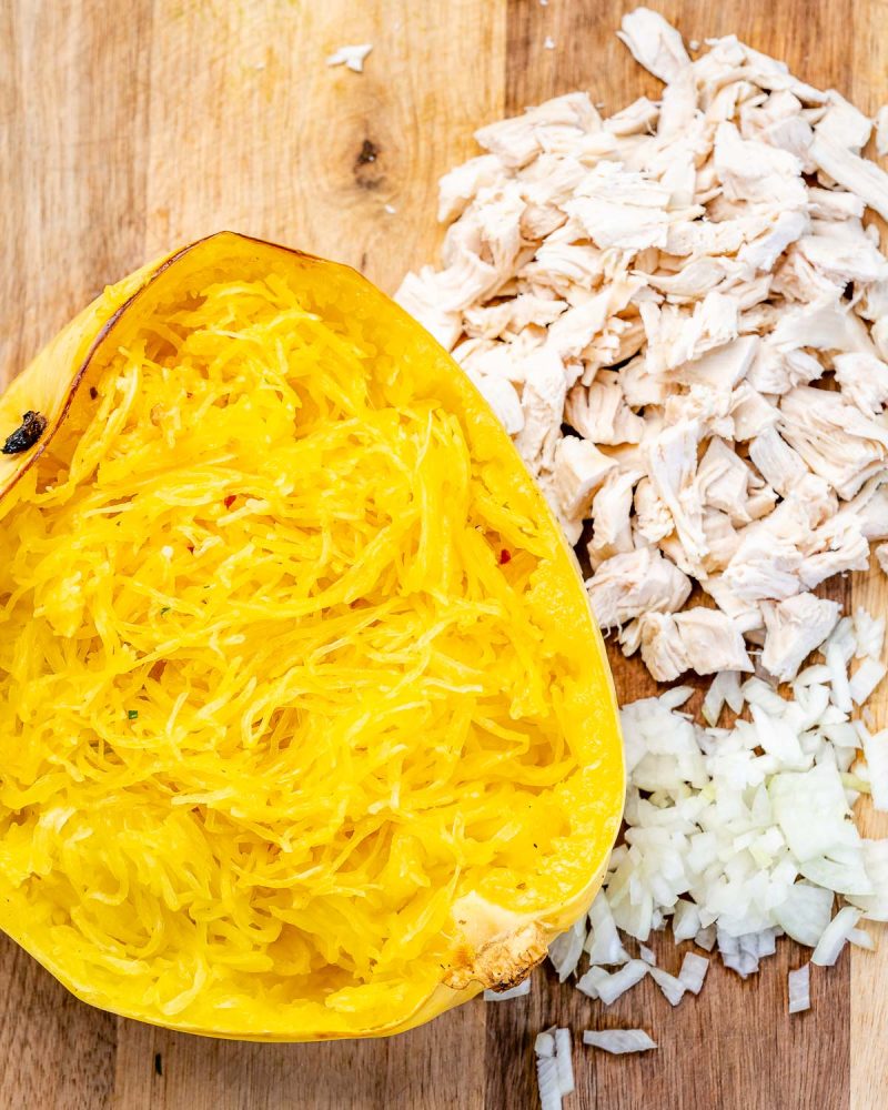Creamy Coconut Spaghetti Squash | Clean Food Crush