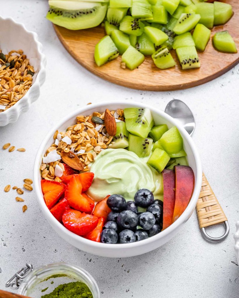 Matcha Yogurt Breakfast Bowls | Clean Food Crush