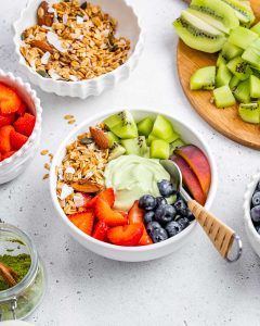 Matcha Yogurt Breakfast Bowls | Clean Food Crush
