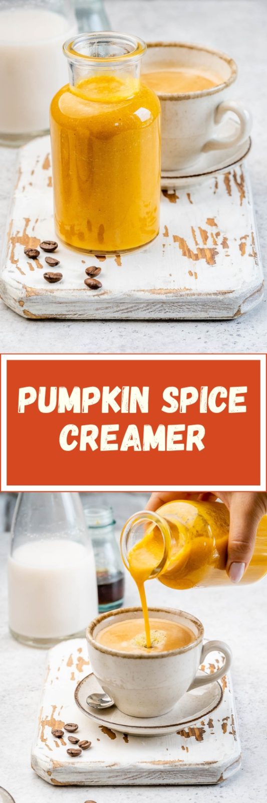 Homemade Pumpkin Spice Creamer | Clean Food Crush