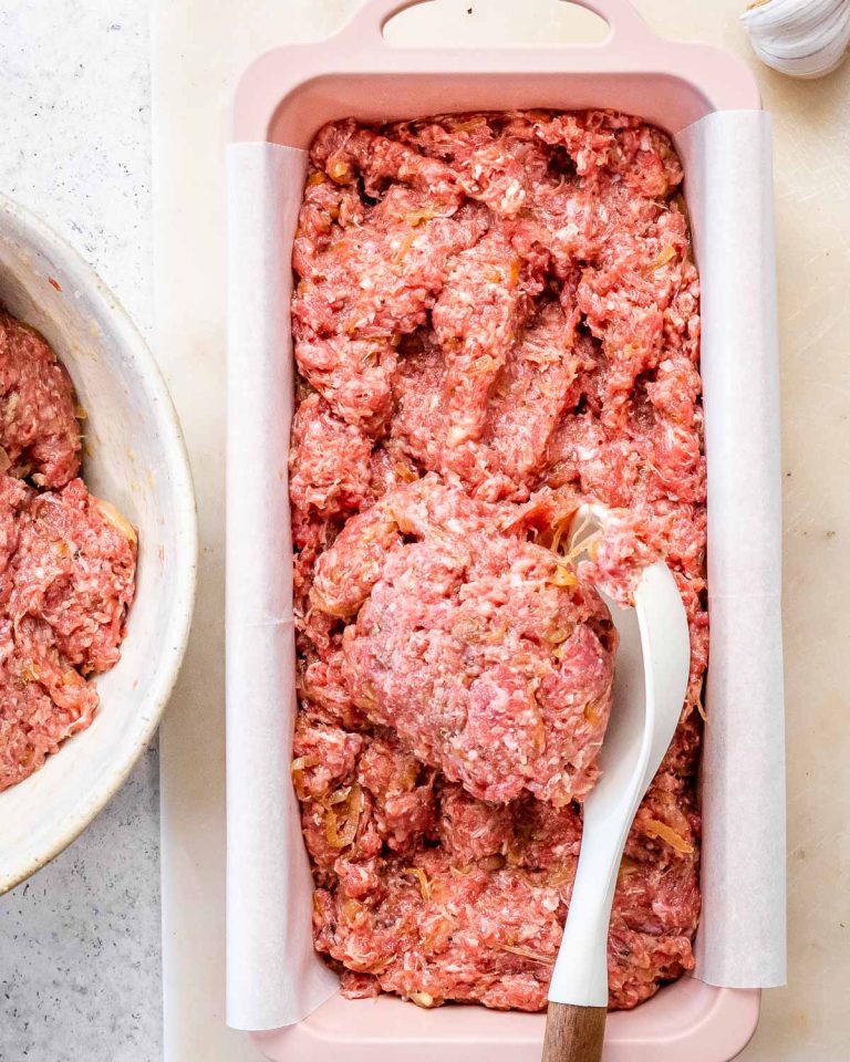 French Onion Meatloaf | Clean Food Crush