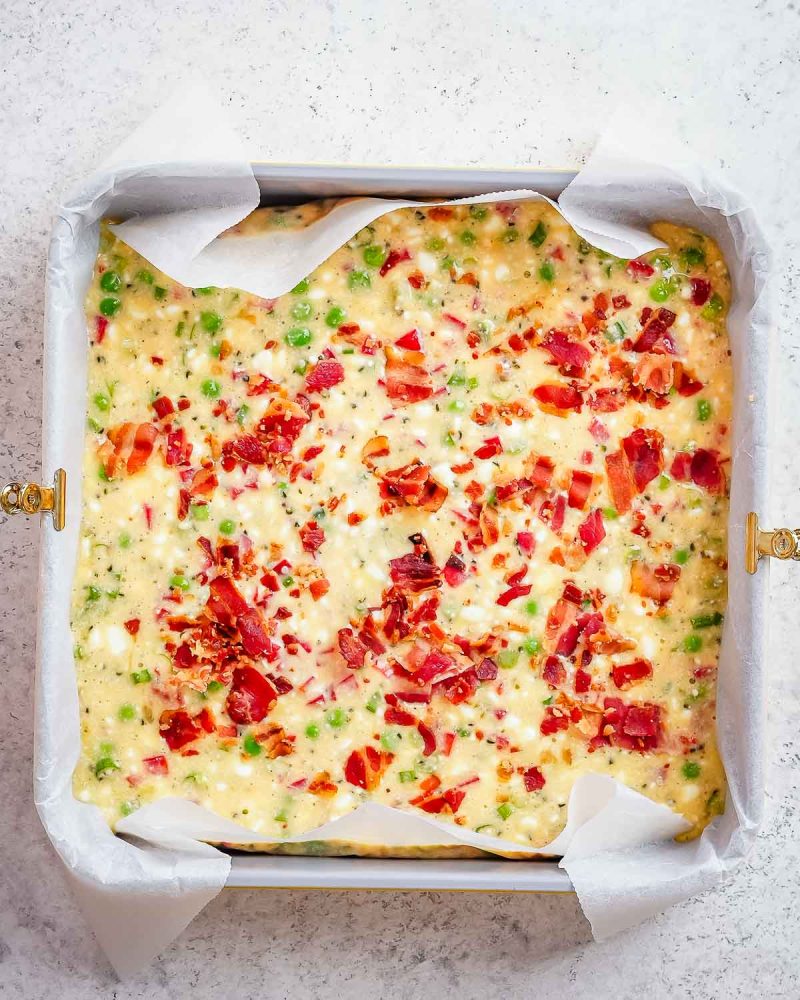 High Protein Cottage Cheese & Egg Breakfast Bars | Clean Food Crush