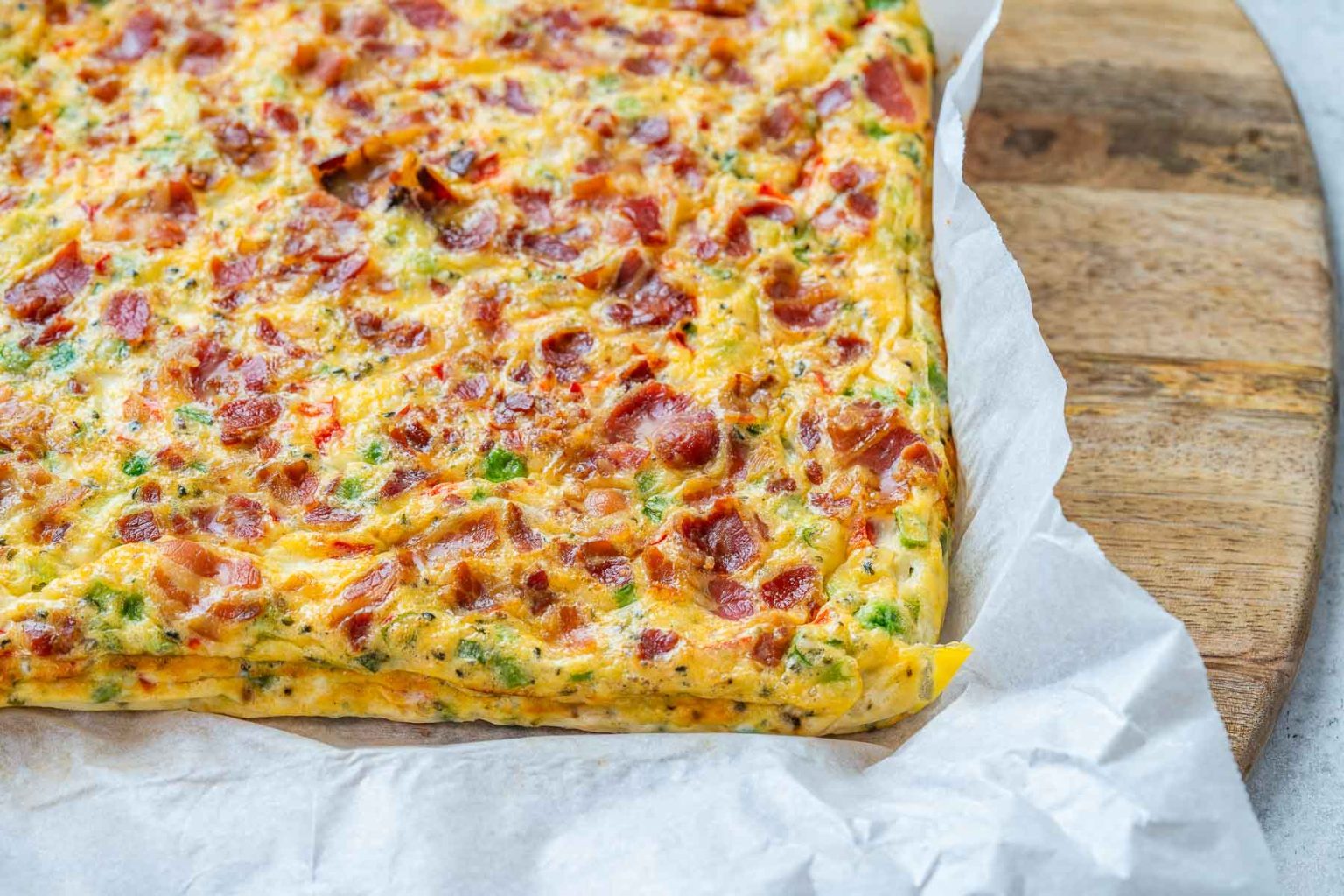 High Protein Cottage Cheese & Egg Breakfast Bars | Clean Food Crush