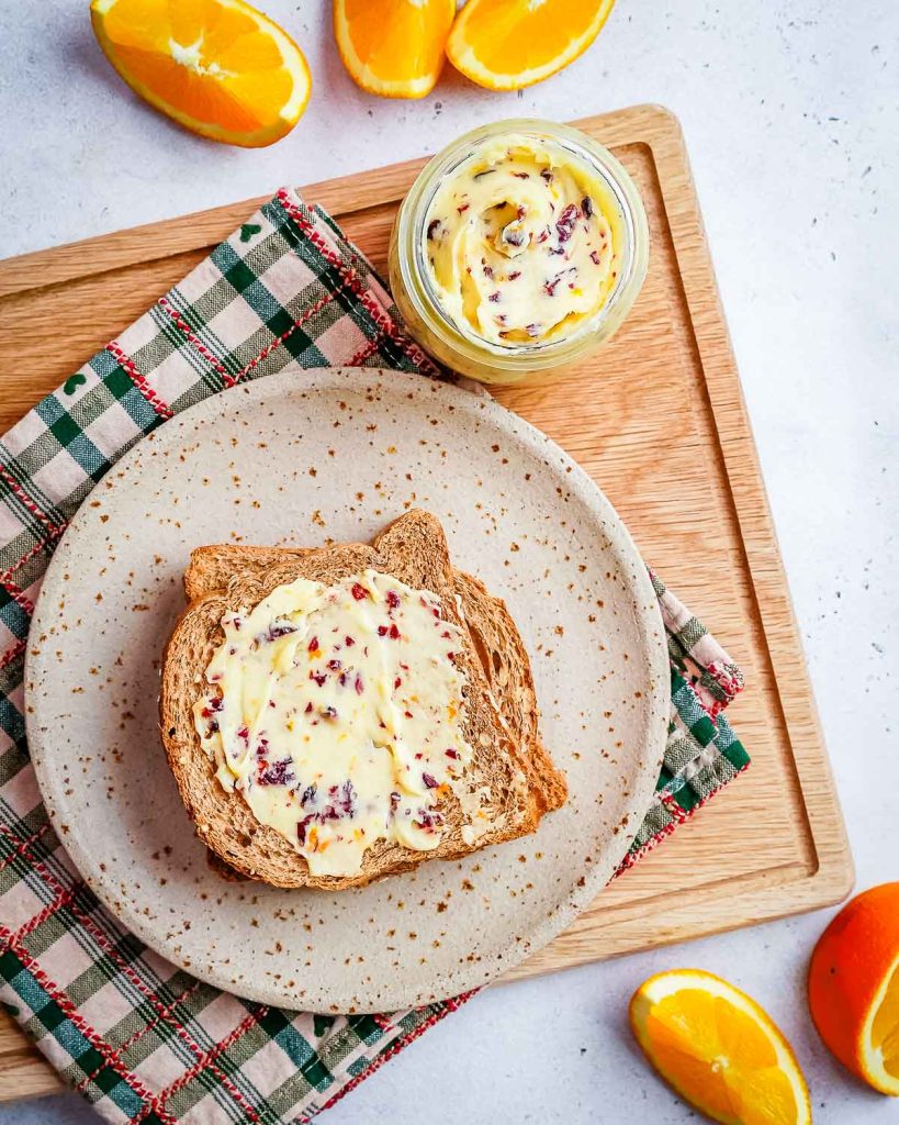 Cranberry Orange Butter | Clean Food Crush