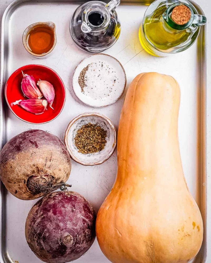 Roasted Beets and Butternut Squash with Balsamic and Honey | Clean Food ...