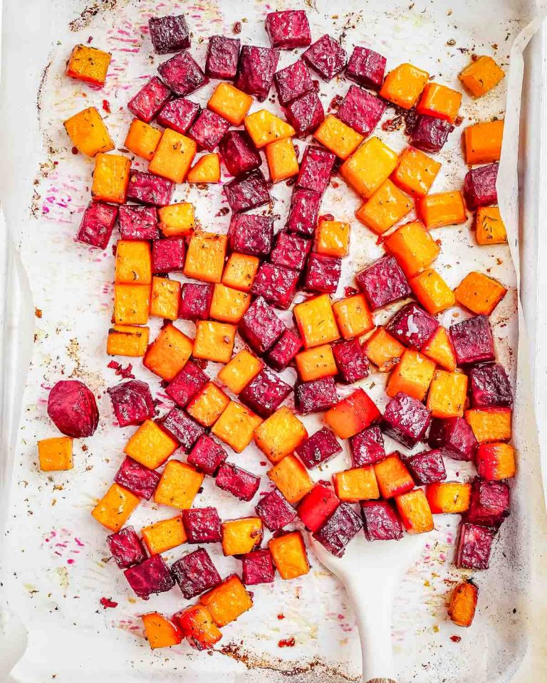 Roasted Beets and Butternut Squash with Balsamic and Honey | Clean Food ...