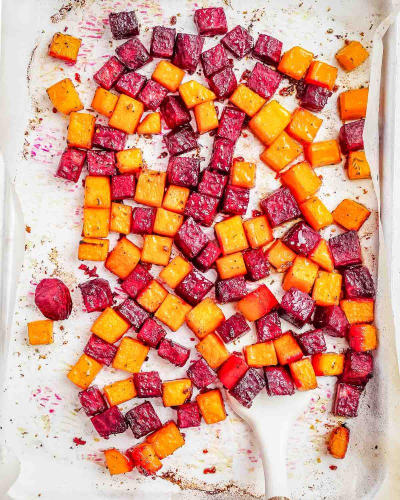 Roasted Beets and Butternut Squash with Balsamic and Honey | Clean Food ...