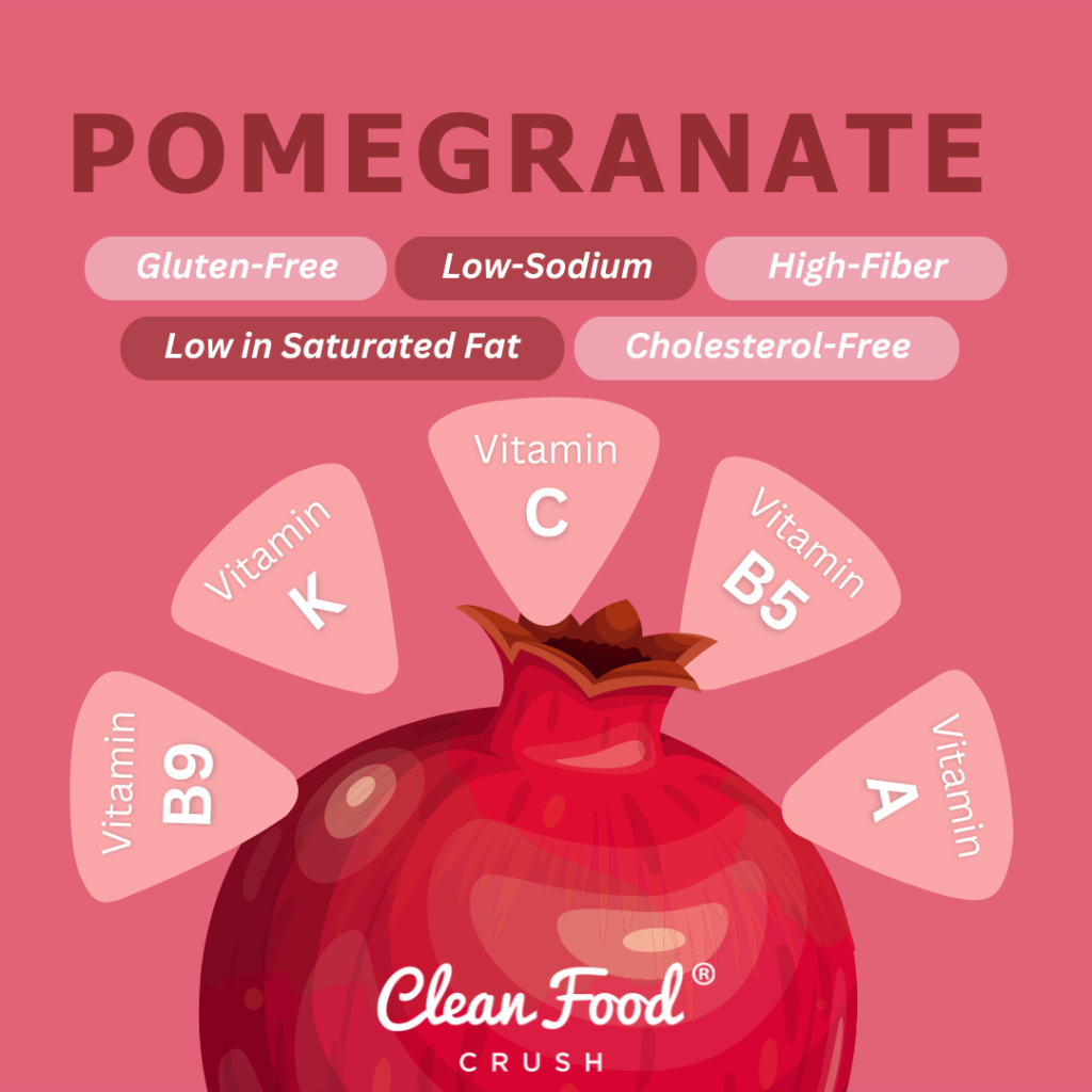 Pomegranates: Health Benefits + Recipes | Clean Food Crush