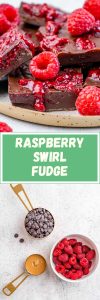 Raspberry Swirl Fudge | Clean Food Crush