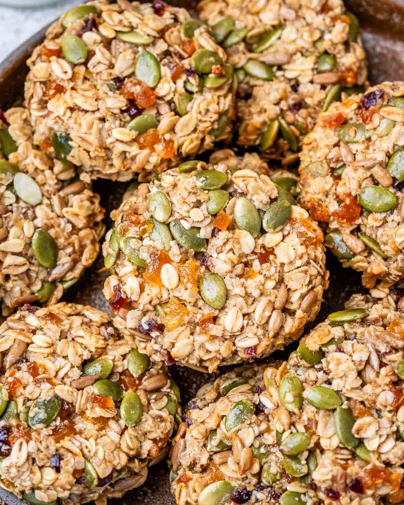 Energy-Packed Breakfast Oat Cookies | Clean Food Crush