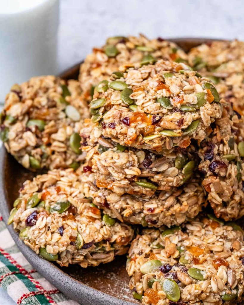 Energy-Packed Breakfast Oat Cookies | Clean Food Crush