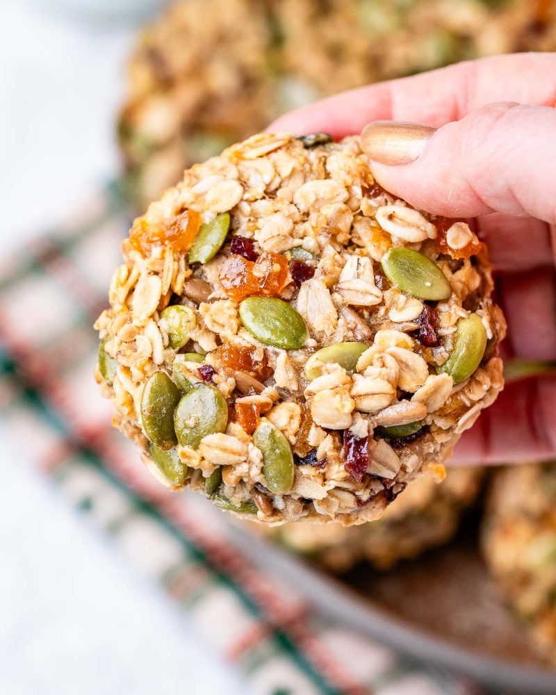 Energy-Packed Breakfast Oat Cookies | Clean Food Crush
