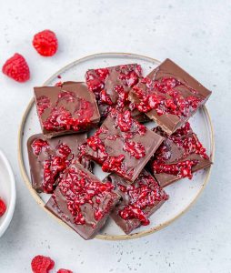 Raspberry Swirl Fudge | Clean Food Crush