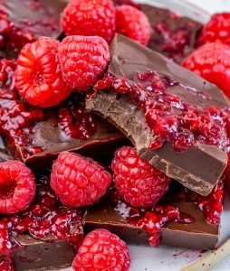 Raspberry Swirl Fudge | Clean Food Crush