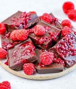 Raspberry Swirl Fudge | Clean Food Crush