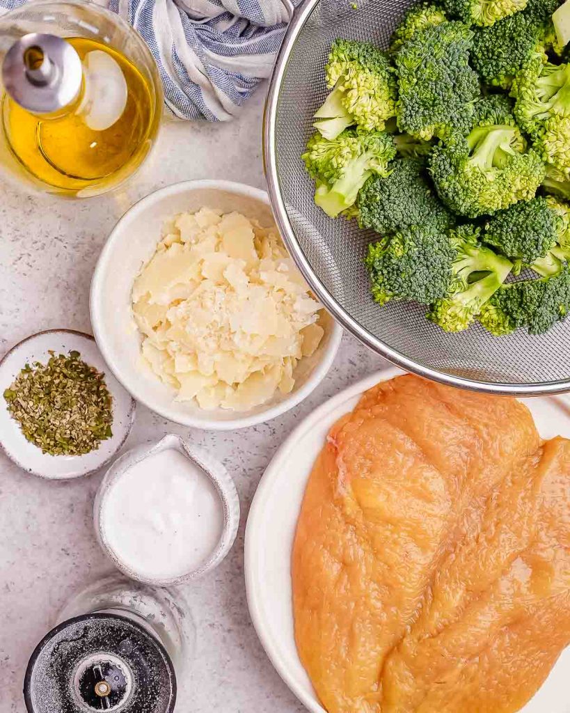 Roasted Broccoli Caesar Salad | Clean Food Crush