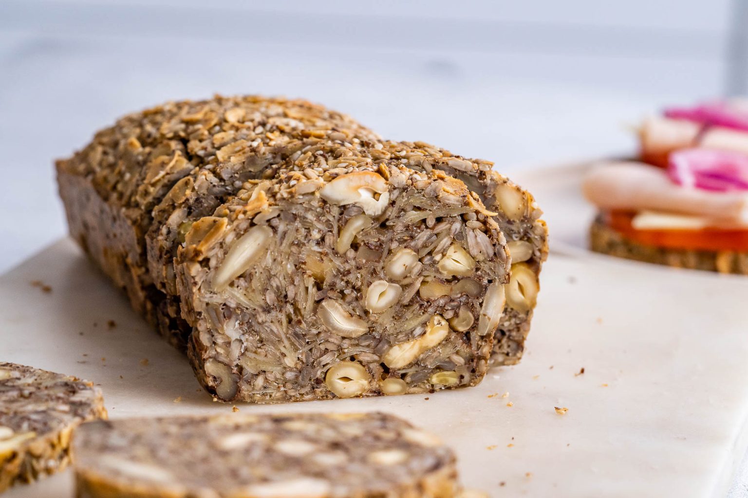 Nut & Seed Healthy Fat Bread | Clean Food Crush