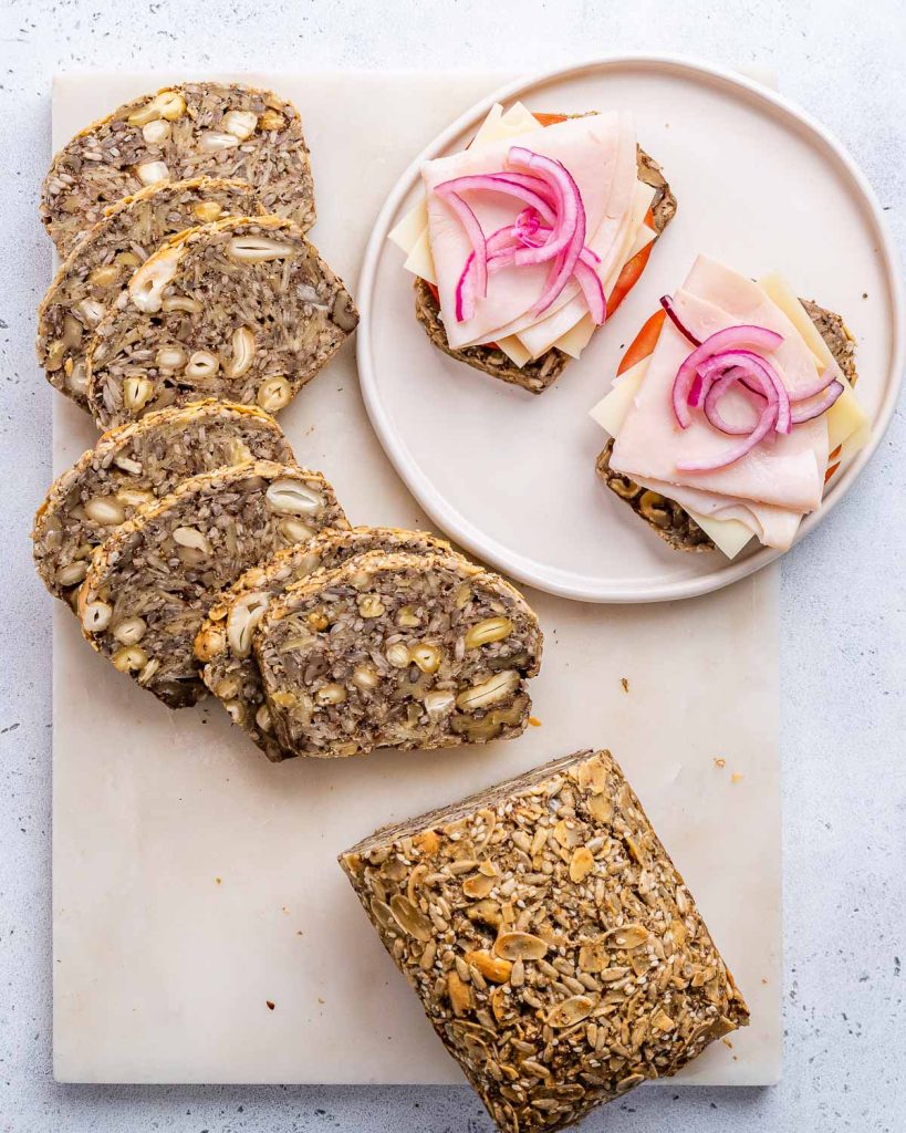 Nut & Seed Healthy Fat Bread | Clean Food Crush