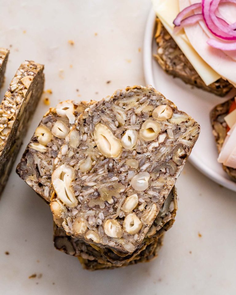 Nut & Seed Healthy Fat Bread | Clean Food Crush