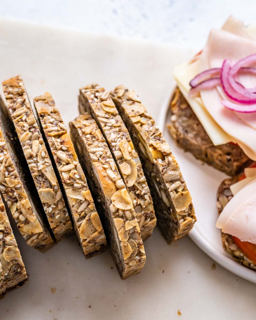 Nut & Seed Healthy Fat Bread | Clean Food Crush