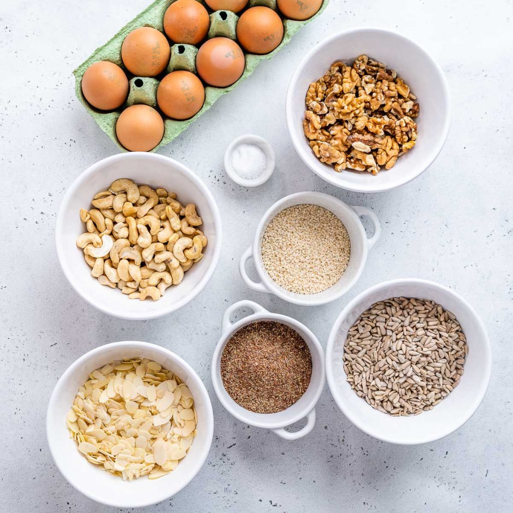 Nut & Seed Healthy Fat Bread | Clean Food Crush