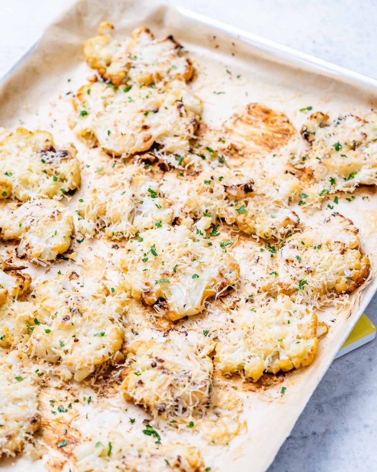 [VIDEO]Smashed Roasted Cauliflower | Clean Food Crush