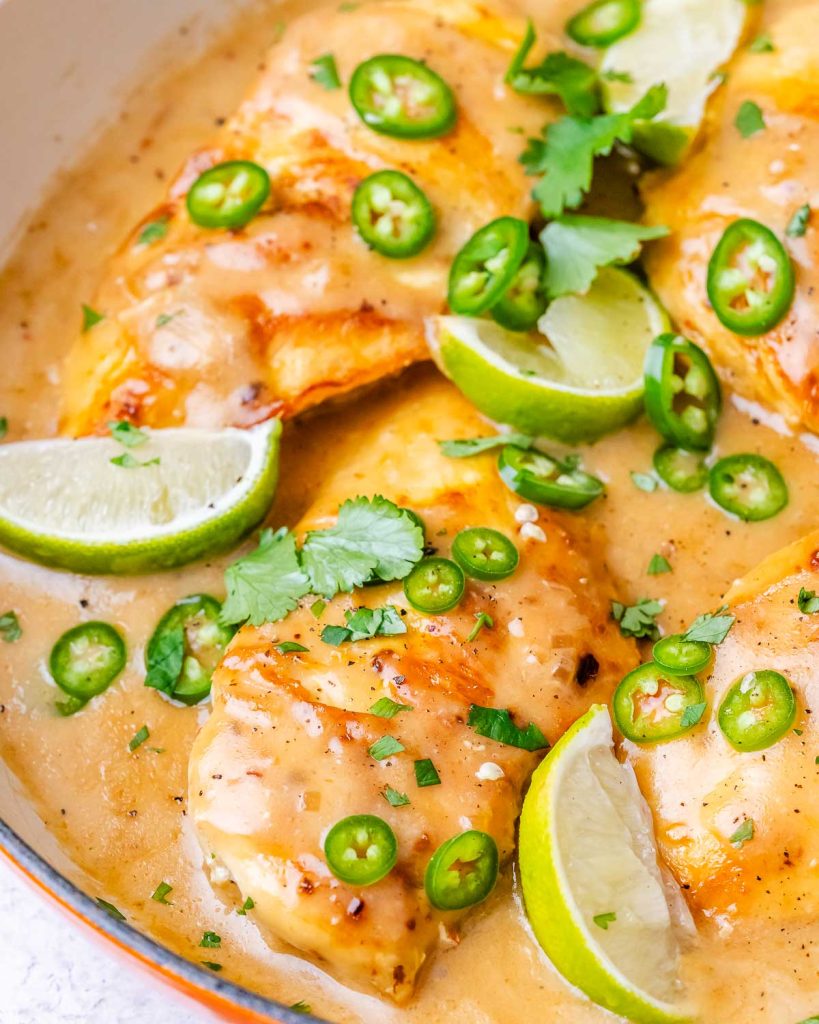 Creamy Coconut Lime Chicken | Clean Food Crush