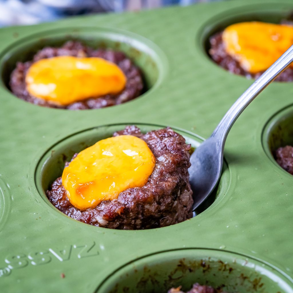 Loaded Melty Cheeseburger Cups | Clean Food Crush