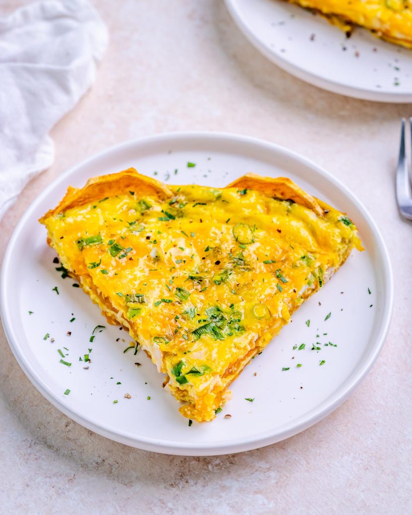 Sweet Potato Crust Quiche | Clean Food Crush