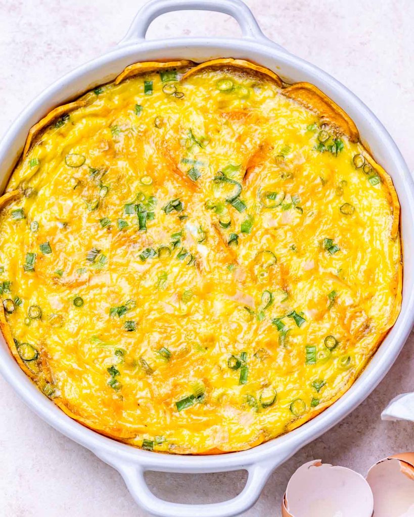 Sweet Potato Crust Quiche | Clean Food Crush