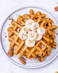 Sweet Potato Good Morning Waffles | Clean Food Crush
