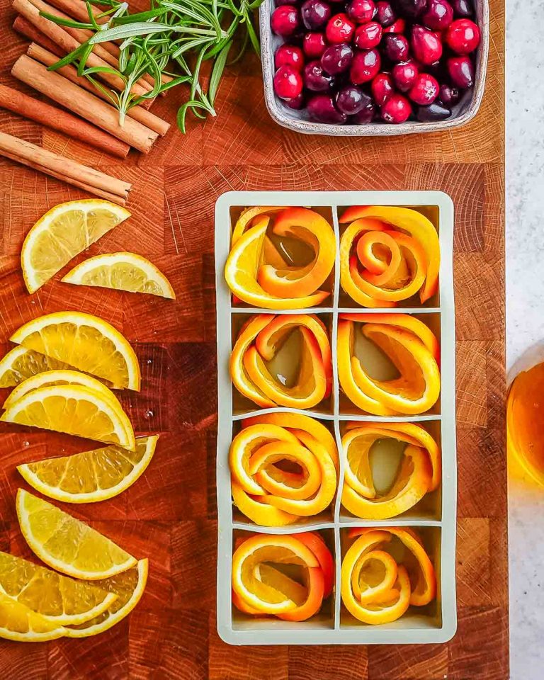Festive Holiday-Season Ice Cubes (for cocktails and mocktails) | Clean ...