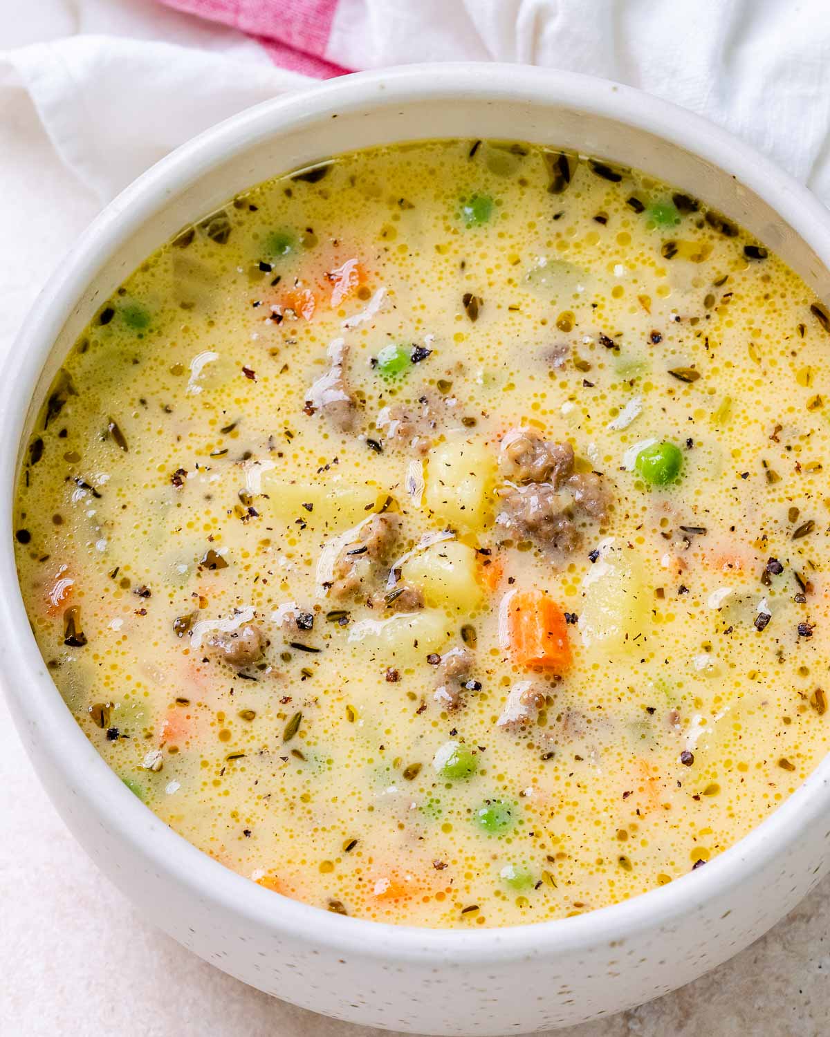 Protein Packed Shepherd’s Pie Soup | Clean Food Crush