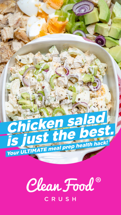 21 Healthy Chicken Salad Recipes For Clean Eating and Meal Prep | Clean ...