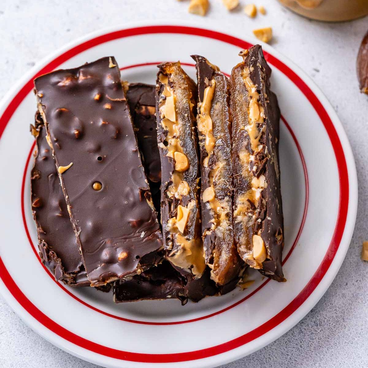 Date Snickers Bars | Viral Date Bark (Easy 5 Ingredient Recipe) | Clean ...